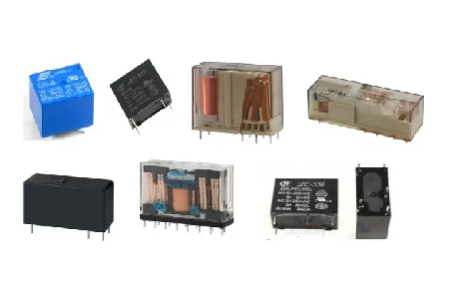 Công tắc và relay trong Proteus